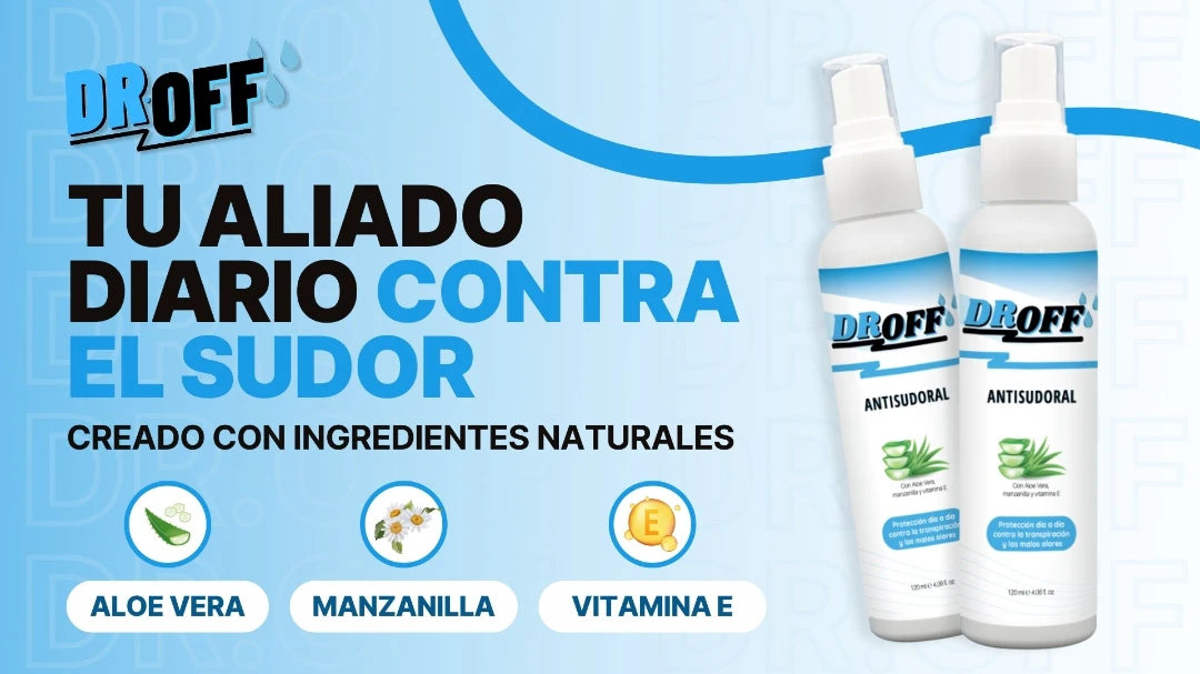 DrOFF🧑‍⚕️Tratamiento médico contra el sudor