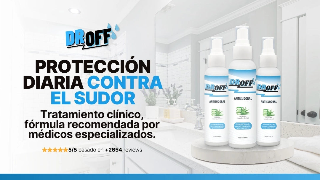 DrOFF🧑‍⚕️Tratamiento médico contra el sudor