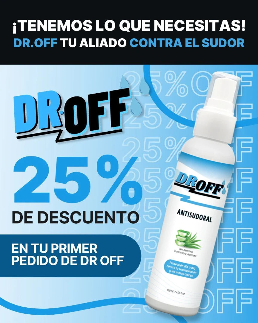 DrOFF🧑‍⚕️Tratamiento médico contra el sudor
